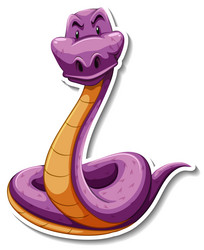 Cartoon Purple Snake Vector Images (over 900)