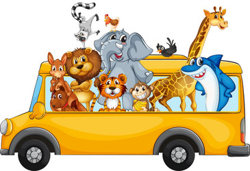 Giraffe on the Bus Vector Images (over 120)