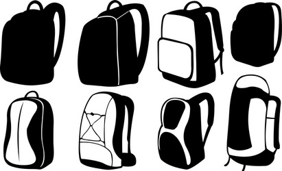 Backpack Black Vector Images (over 37,000)