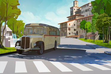 Bus Perspective Vector Images (over 510)