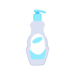 Skincare lotion cartoon Royalty Free Vector Image