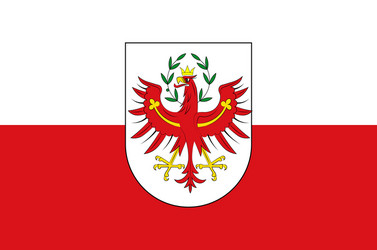 Coat of arms tyrol in austria Royalty Free Vector Image