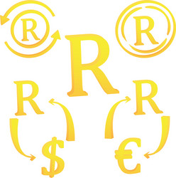 Rand Symbol Currency Vector Images (over 150)