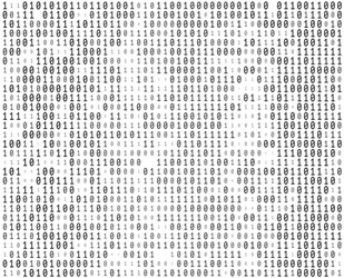 Binary code texture globe Royalty Free Vector Image