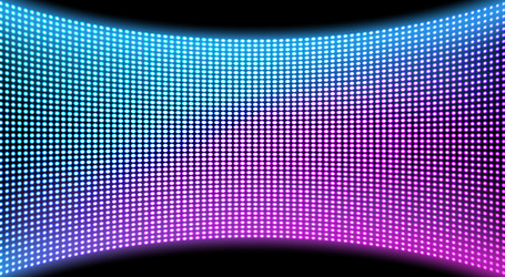 Led light screen background wall stage show panel Vector Image