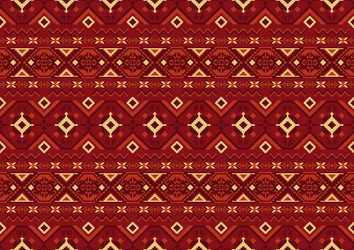 Ethnic seamless pattern with geometric ornament Vector Image