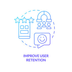 Customer Retention Round Icon Vector Images (over 210)