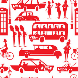 London seamless pattern set Royalty Free Vector Image
