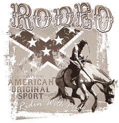 Rodeo poster Royalty Free Vector Image - VectorStock