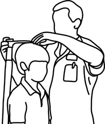 Doctor Measuring Height Vector Images (over 160)