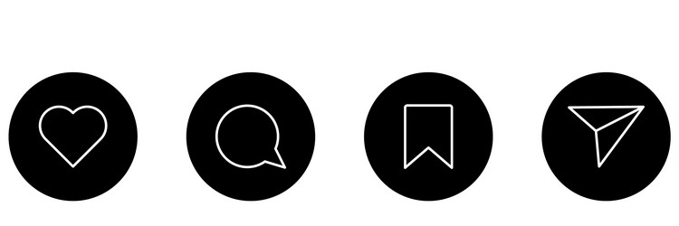 Social media flat icon Royalty Free Vector Image