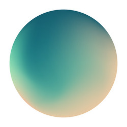 Gradient sphere Royalty Free Vector Image - VectorStock