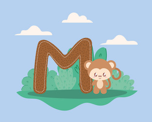 Sweet Alphabet Letter M Vector Images (97)