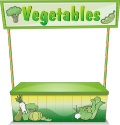 Vegetable Stall Vector Images (over 1,600)