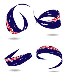 Australia Flag Ribbon Vector Images (over 1,000)