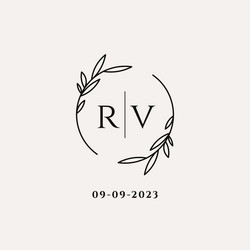 Rv Monogram Vector Images (over 1,400)