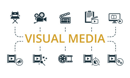 Visual Media Vector Images (over 12,000)