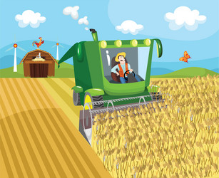 Farm Royalty Free Vector Image - VectorStock