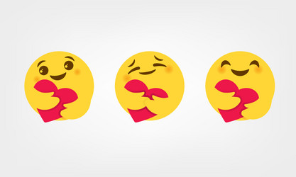 Emoticon Hug Smiley Vector Images (73)