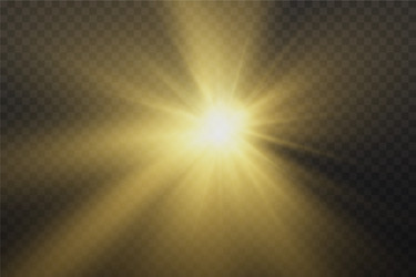 Flash bright star shining sun sparkling dust Vector Image