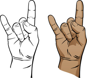 Devil Worship Signs Hand