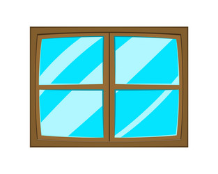 Window cartoon symbol icon design Royalty Free Vector Image