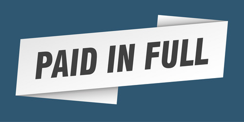 Paid in Full Vector Images (over 410)