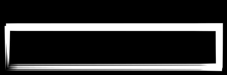 Random square contour frame border element Vector Image