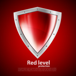 Golden Shield Icon Royalty Free Vector Image - VectorStock