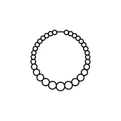 Pearl Necklace Outline Vector Images (over 1,500)