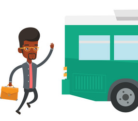 Running to Catch Bus Vector Images (45)