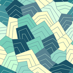 Water circle seamless pattern Royalty Free Vector Image
