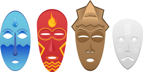 Wind from land and from sea Royalty Free Vector Image