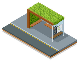 Bus Stop Poster Mockup Vector Images (49)