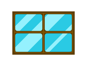 Window cartoon symbol icon design Royalty Free Vector Image