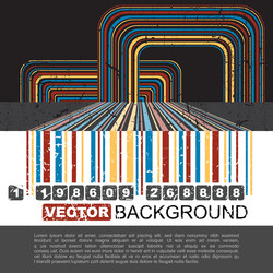Barcode Cover Abstract Vector Images (58)