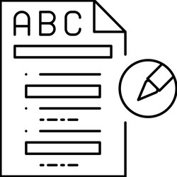 English Alphabet Outline Vector Images (over 5,200)