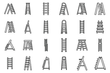 Home Ladder Vector Images (over 8,700)