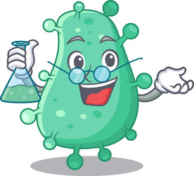 Agrobacterium tumefaciens cartoon design style Vector Image