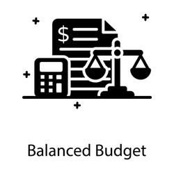 Balance sheet Royalty Free Vector Image - VectorStock
