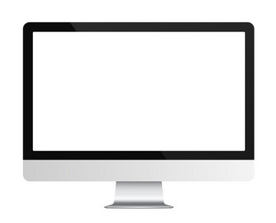 Blank Computer Screen