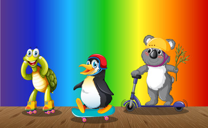 Rainbow Animals Vector Images (over 28,000)