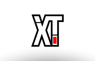 Black Letter Red X Vector Images (over 950)