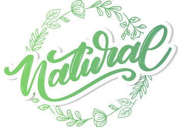 100 set natural lettering stamp slogan calligraphy