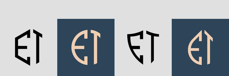 Letter Et Logo Vector Images (over 1,800)