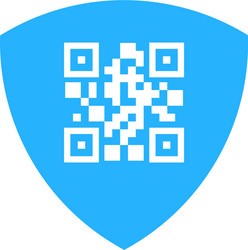 Shield shop logo design template shop shield logo Vector Image