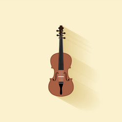 Abstract music instrument Royalty Free Vector Image