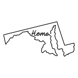 Maryland State Outline Vector Images (over 460)