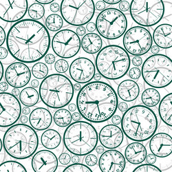 Seamless background images watch dials Royalty Free Vector