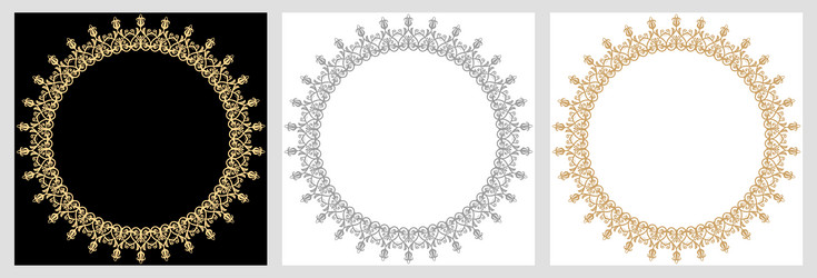 Vintage big set of classic patterns Royalty Free Vector